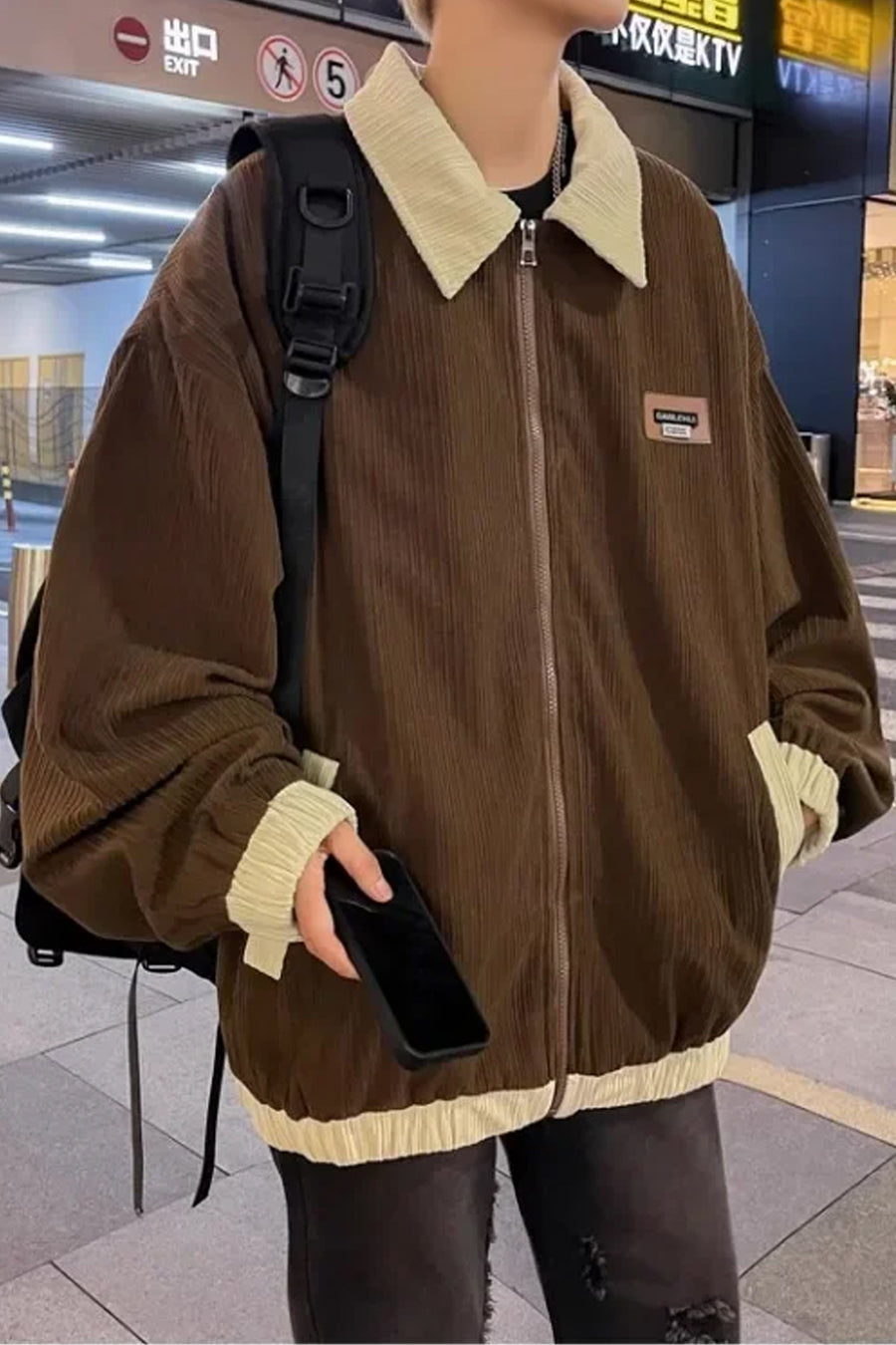 Vintage Lapel Turn Down Collar Jacket – Tomscloth