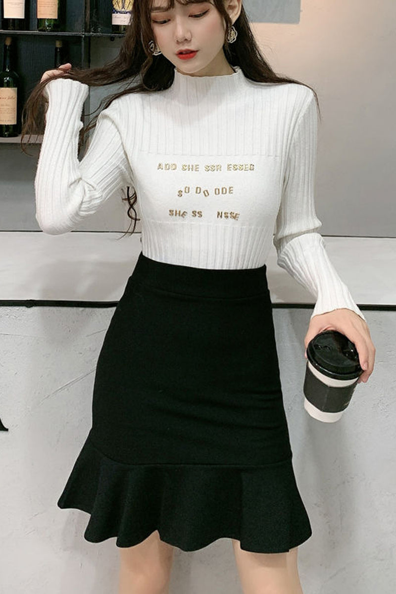 High Waist Elastic Mermaid Office Skirts – Tomscloth