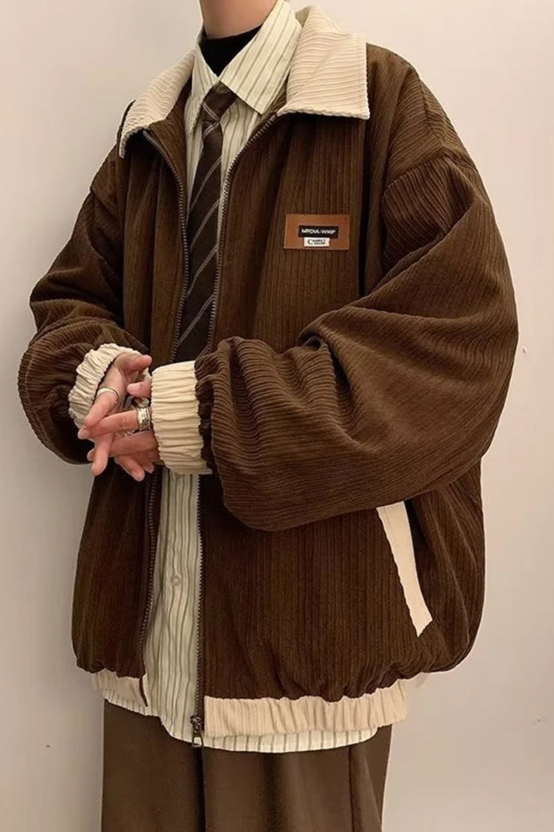 Vintage Lapel Turn Down Collar Jacket – Tomscloth