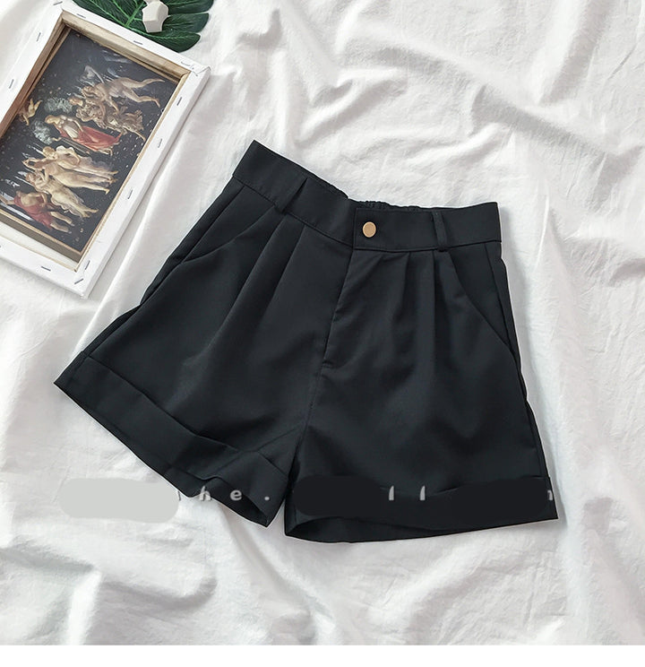 Casual Elegant Wide Leg Basic Office Shorts – Tomscloth