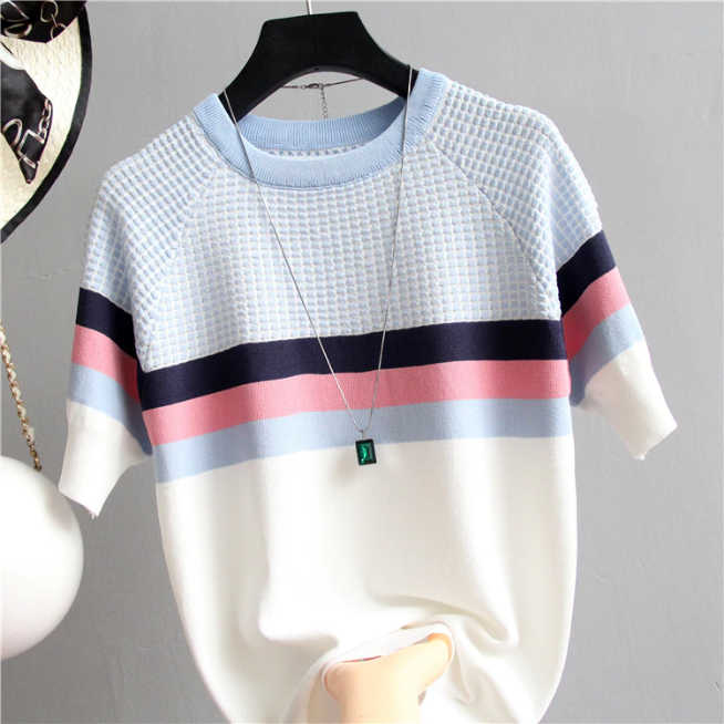 Plaid With Stripe Pastel Color Shirt – Tomscloth