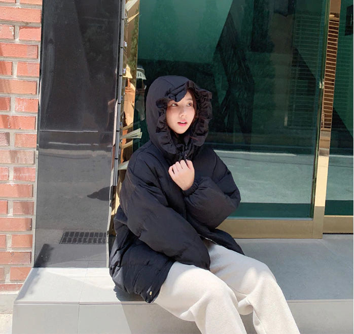 Solid Hooded Parka Overcoat Jacket – Tomscloth