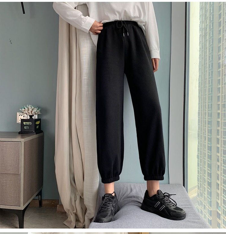 Solid Color Casual Jogger Pants – Tomscloth