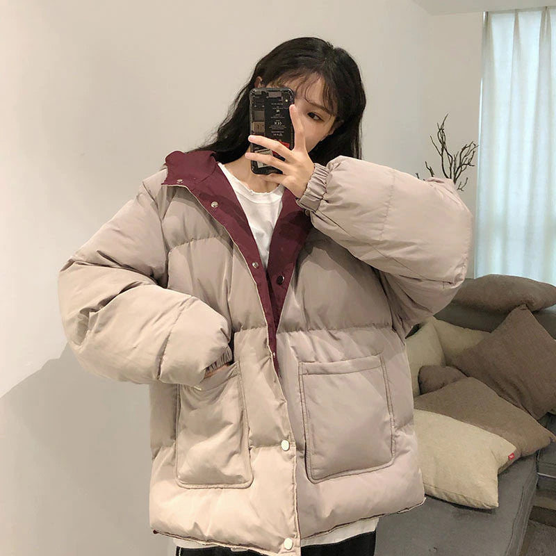 Loose Two Side Style Padded Warm Jackets – Tomscloth
