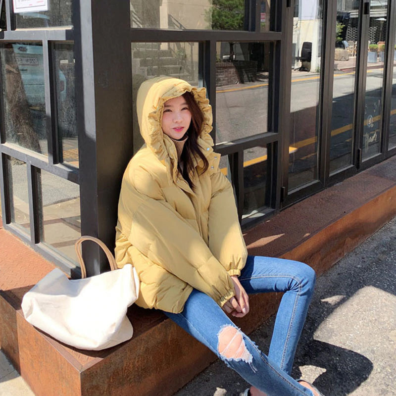 Solid Hooded Parka Overcoat Jacket – Tomscloth